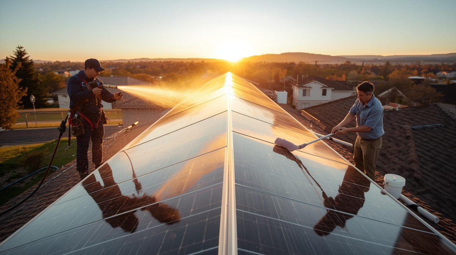 Comparing Dry and Wet Cleaning Methods for Solar Panels