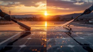 Comparing Dry and Wet Cleaning Methods for Solar Panels