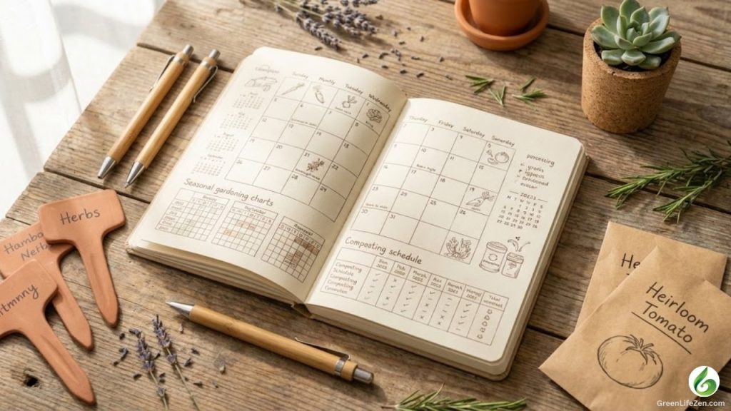 Designing a Year-Round Green Living Planner